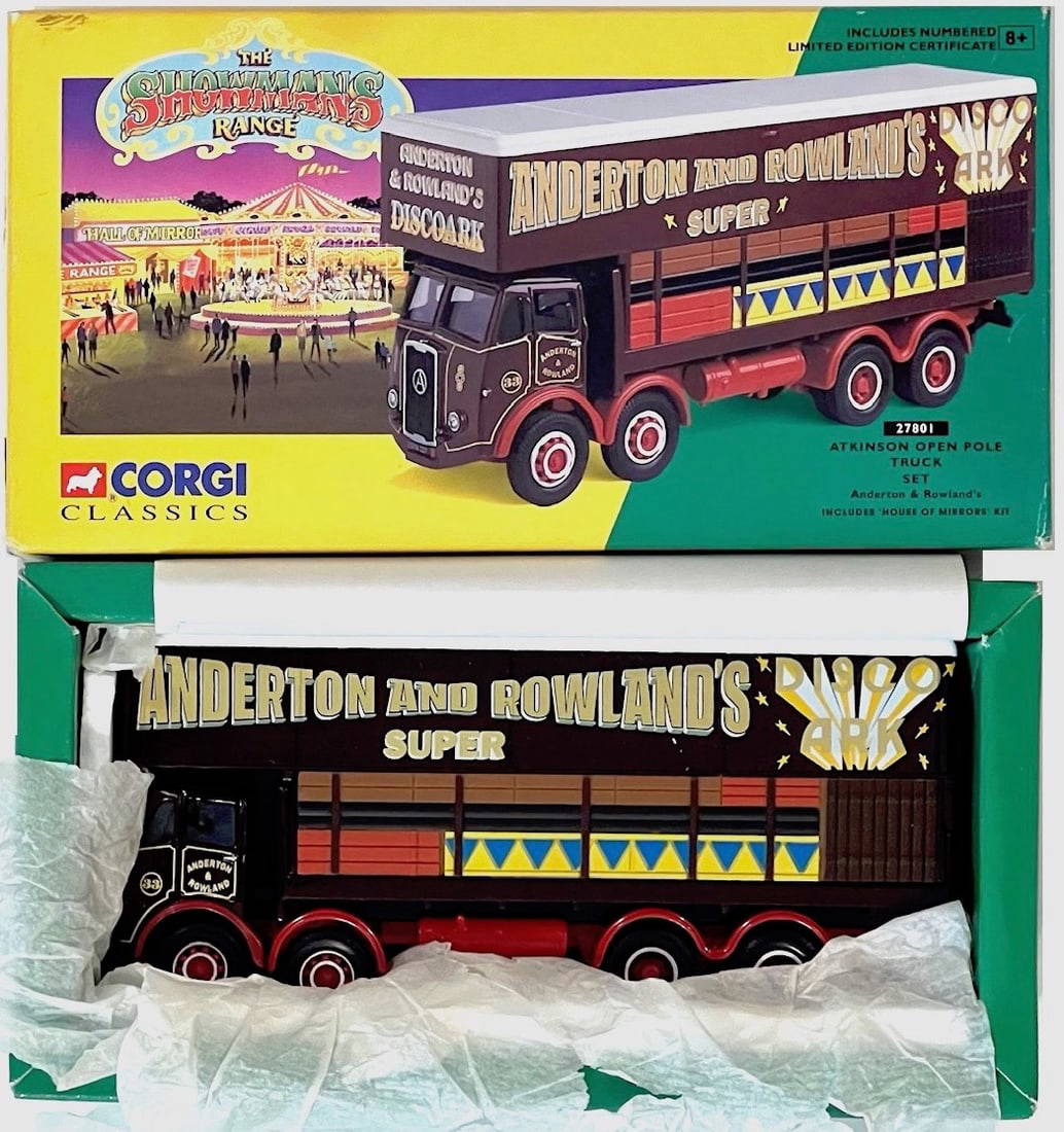 Corgi & Majorette Circus / Carnival Die-cast Model Trucks Auction