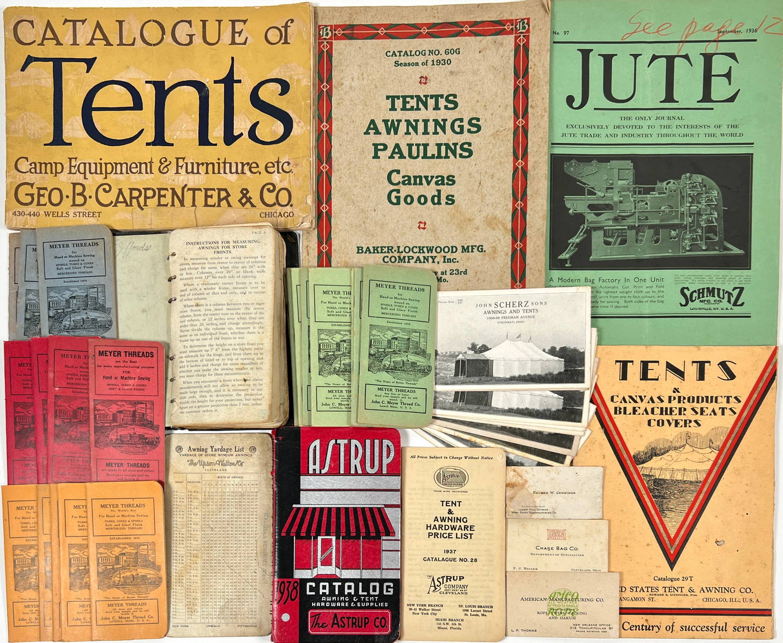 William Hobson Circus Tent Memorabilia Auction
