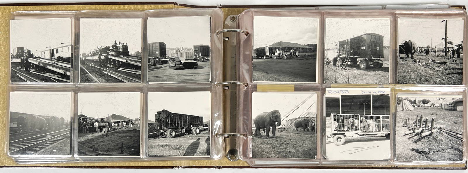 Robert Macdougall Circus Photograph Album Auction