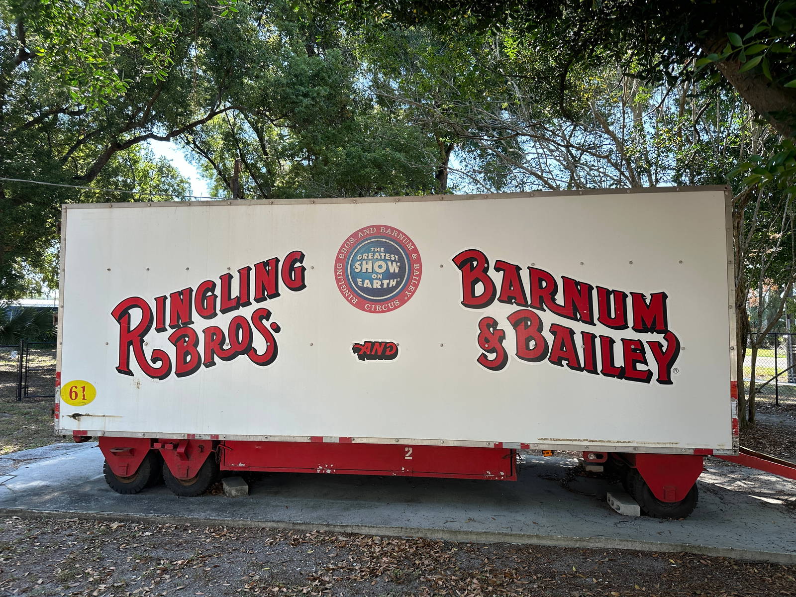 Ringling Bros. Barnum Bailey Circus Wagon Auction