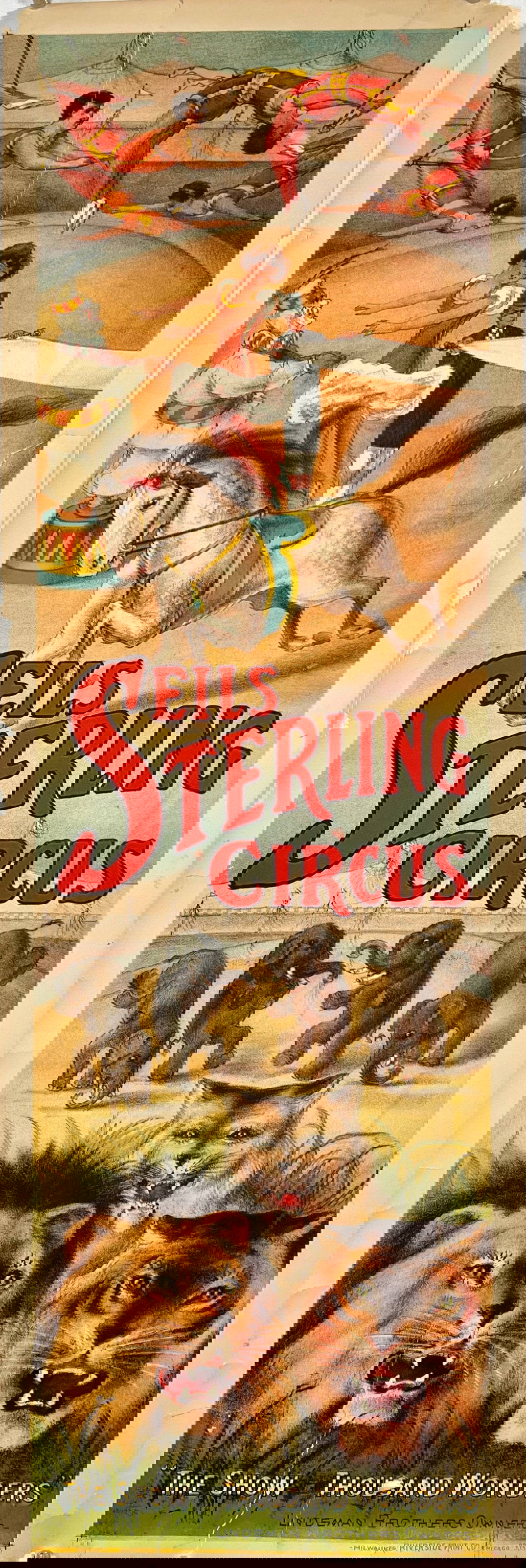 Seils-sterling Circus Poster Auction