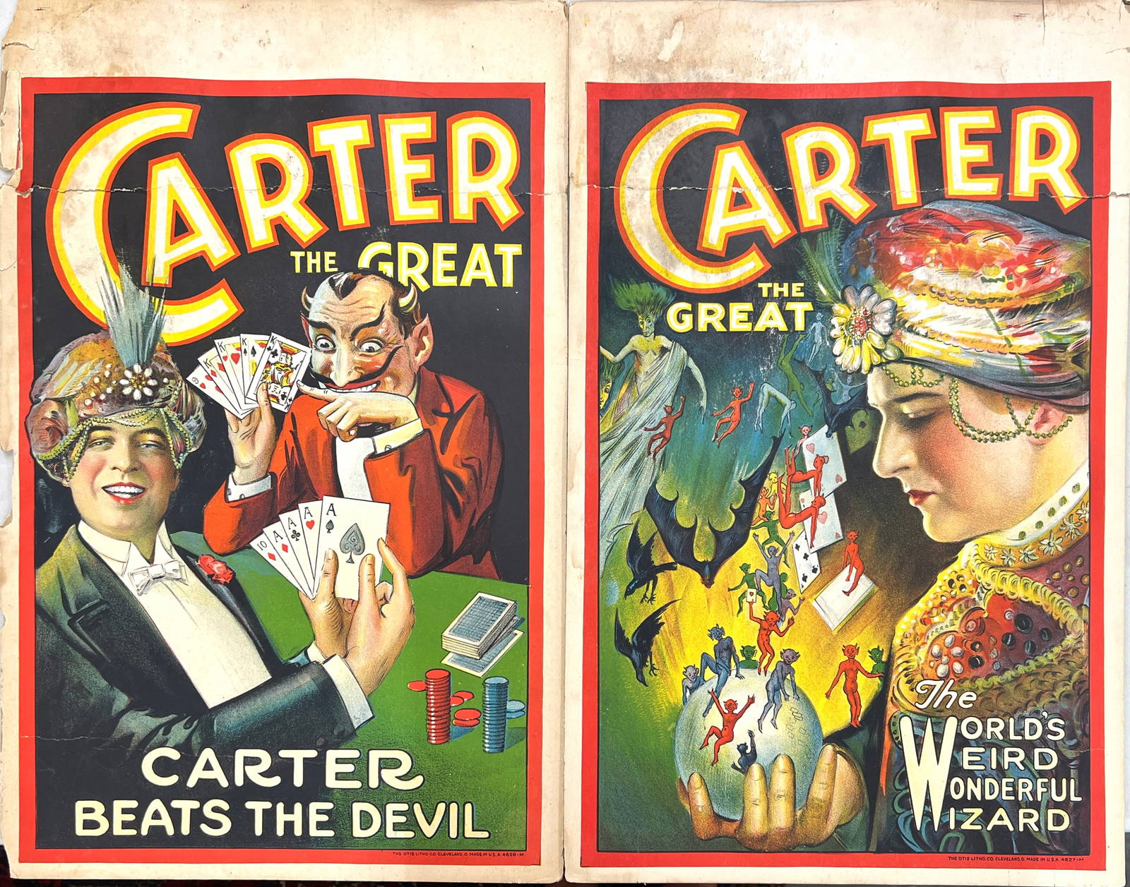 Magic - Carter The Great Window Cards Auction