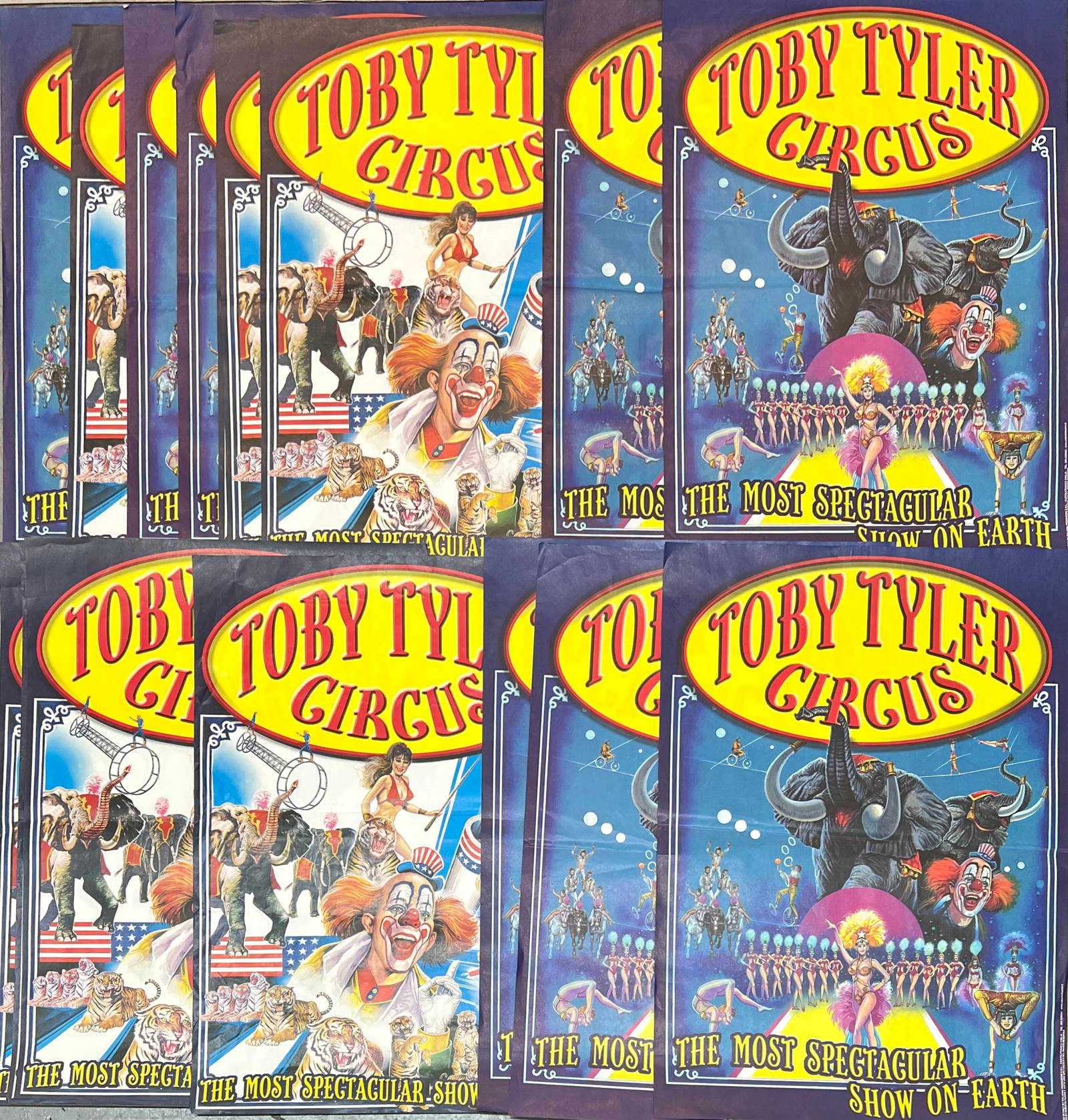 Toby Tyler Circus Posters Auction