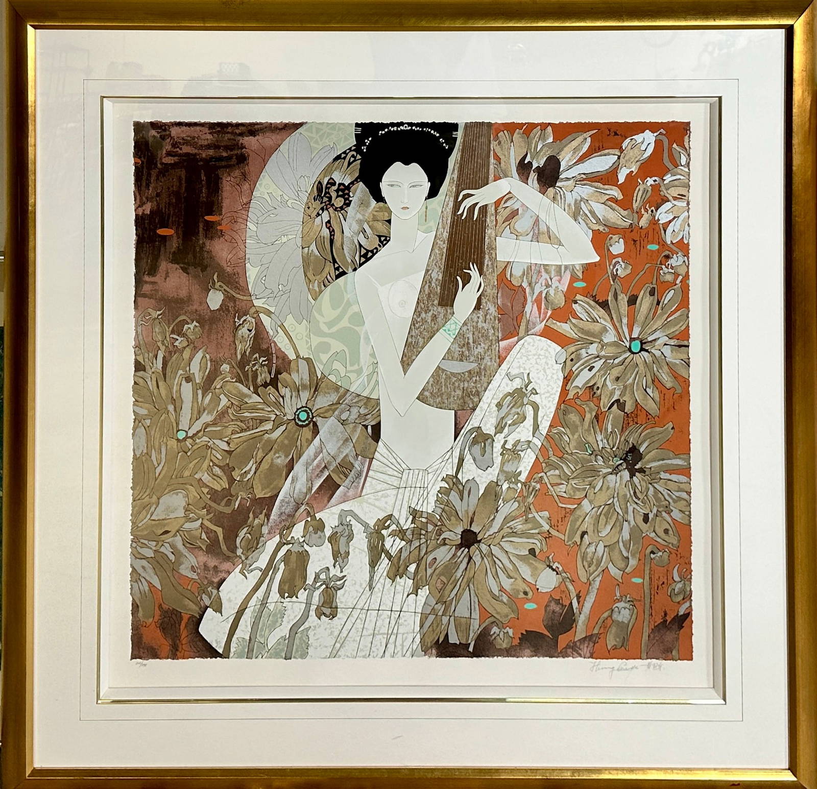 Huang Guan Yu Serigraph Auction