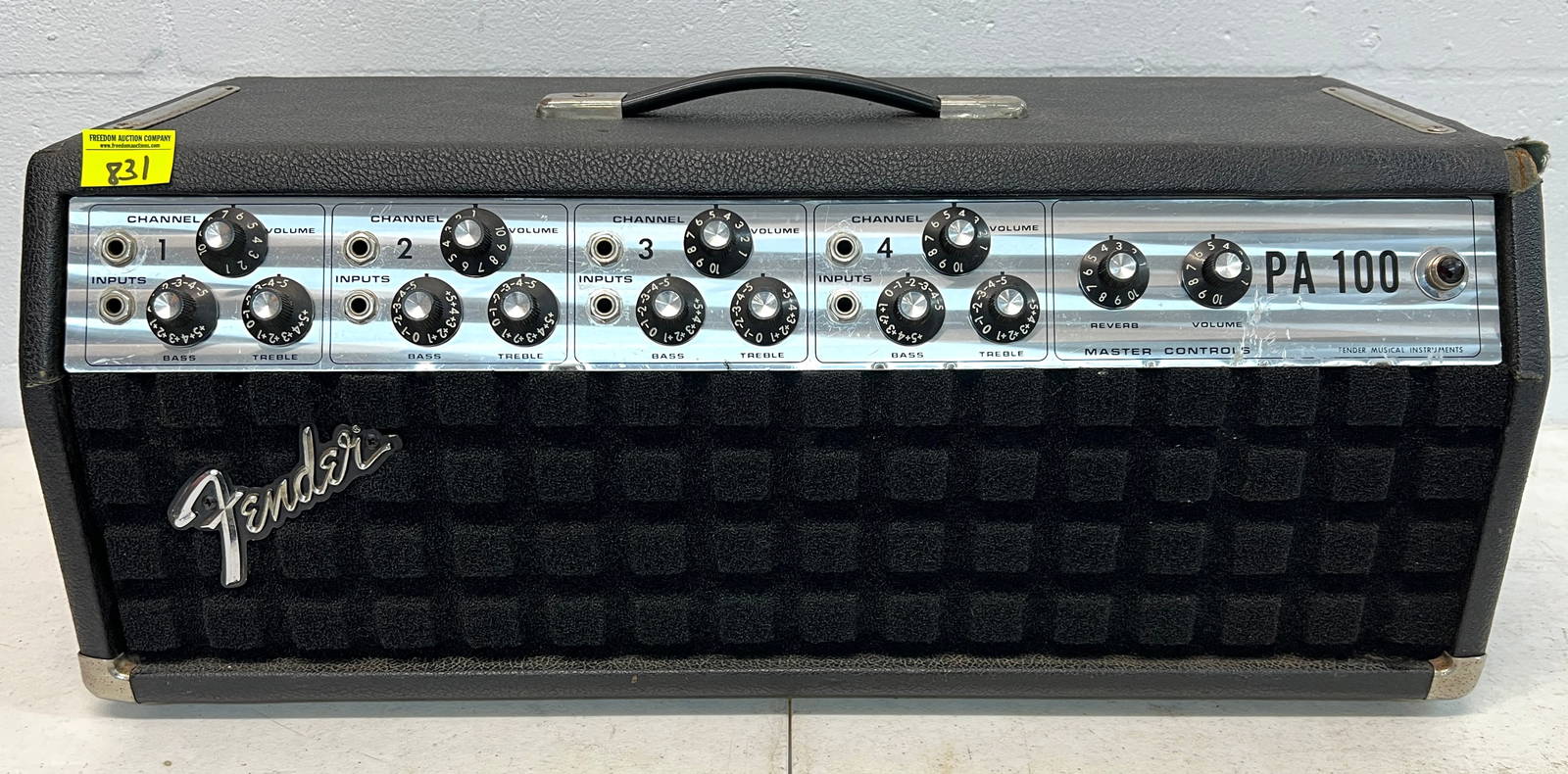 Fender Pa100 Amplifier Auction