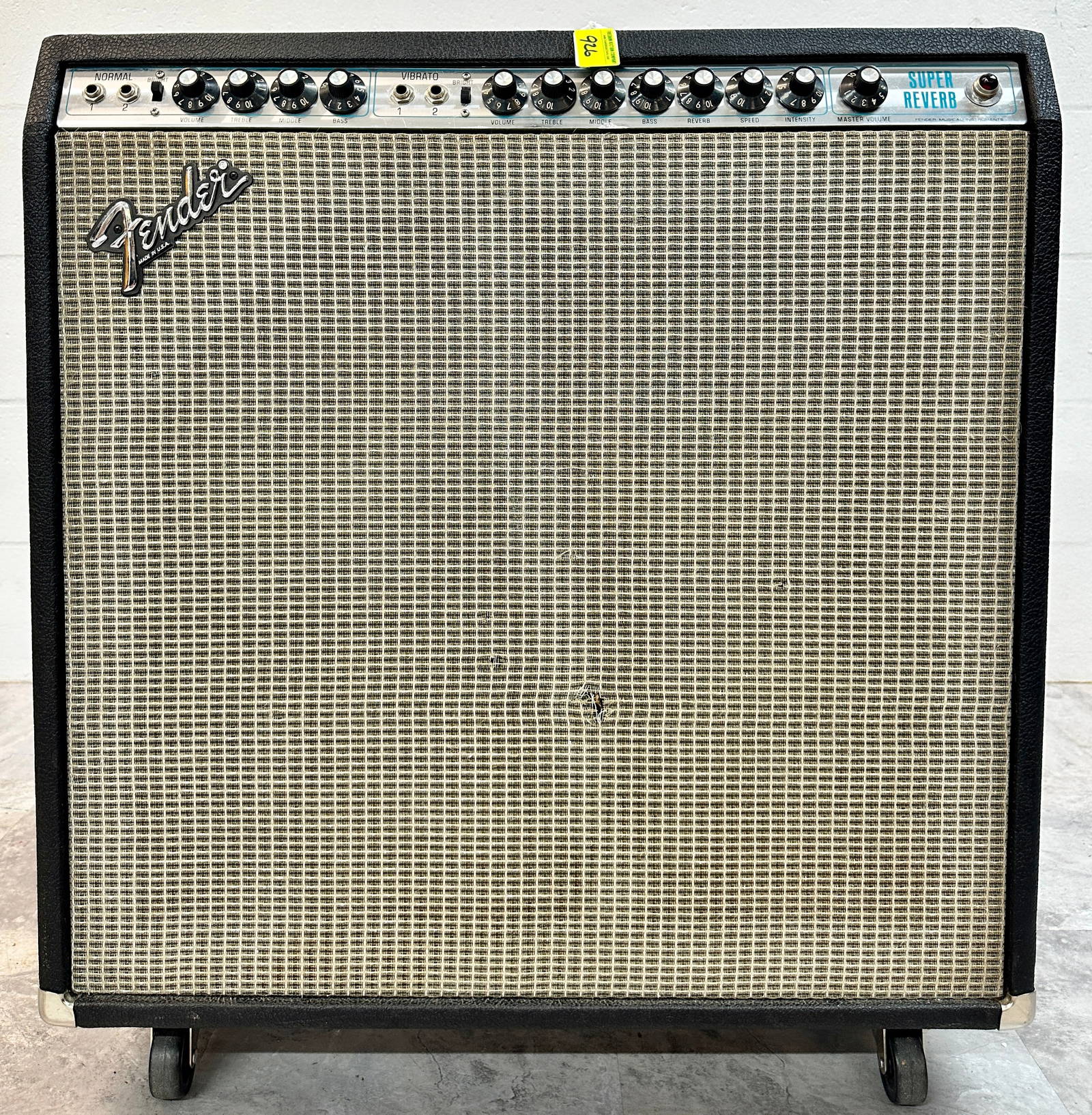 Fender Super Reverb Amp Auction