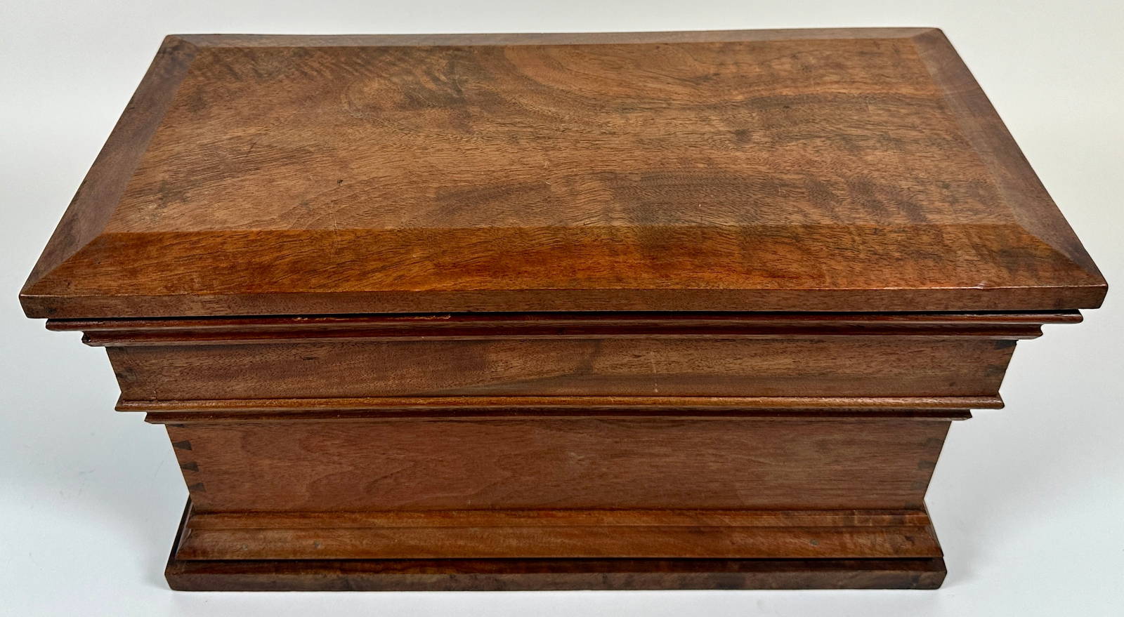 Fine Antique Wooden Storage Box Auction