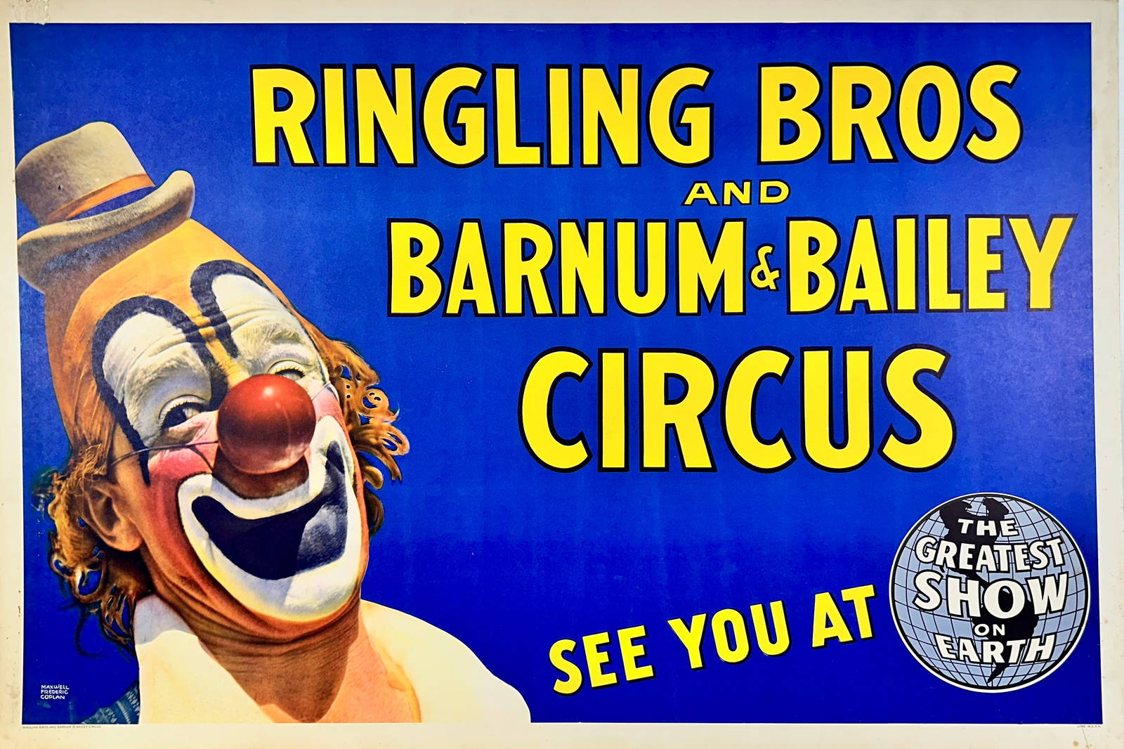 Lou Jacobs - Rbbb Circus Poster Auction