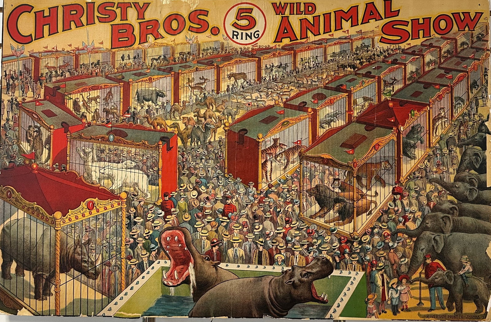 Christy Bros. Circus Poster