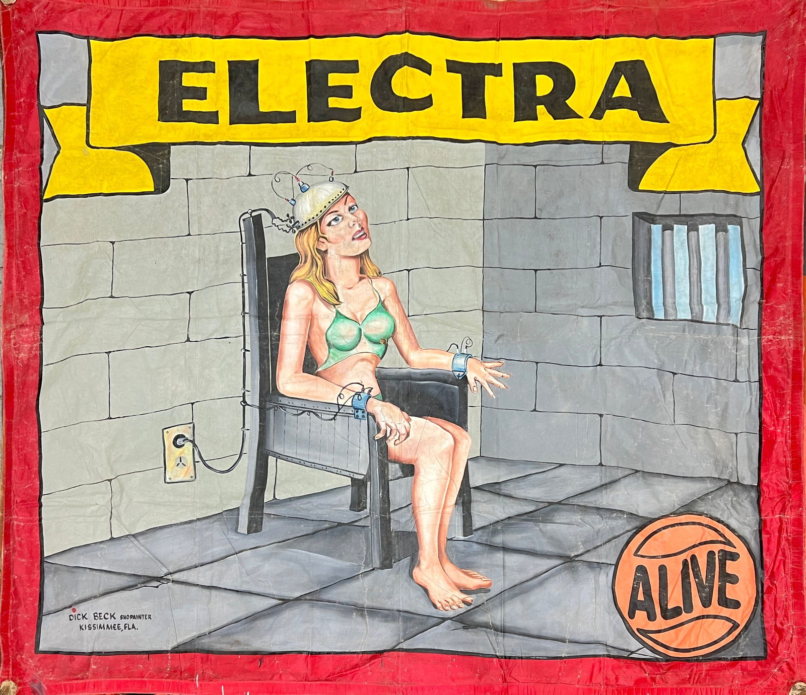 Sideshow Banner - Electra - Dick Beck Auction
