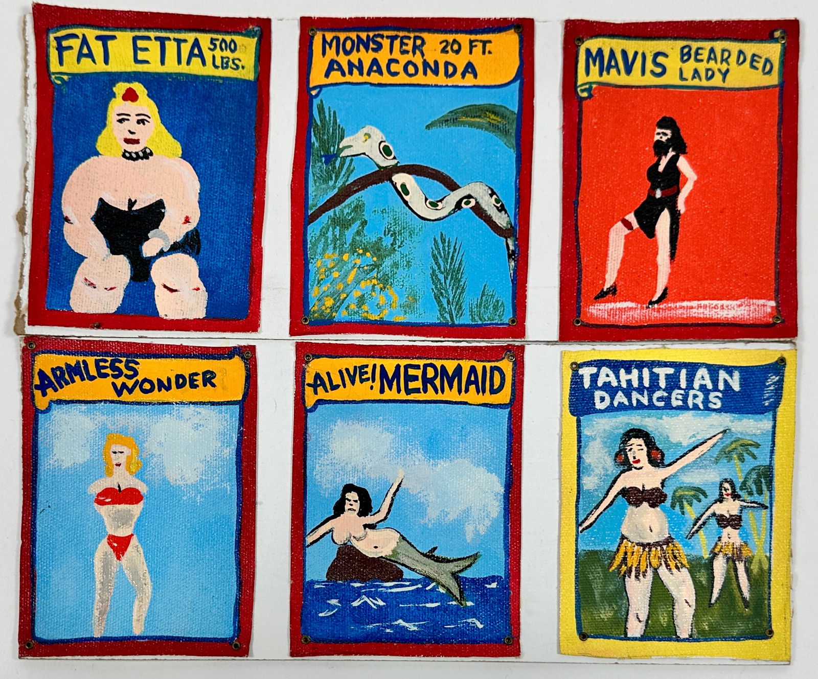 Circus Model - Sideshow Banner Line Auction