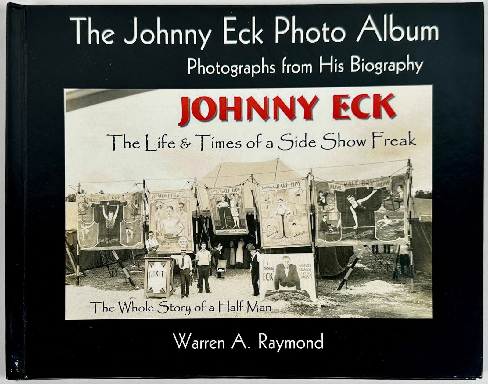 Johnny Eck Photo Album - Warren A. Raymond Auction