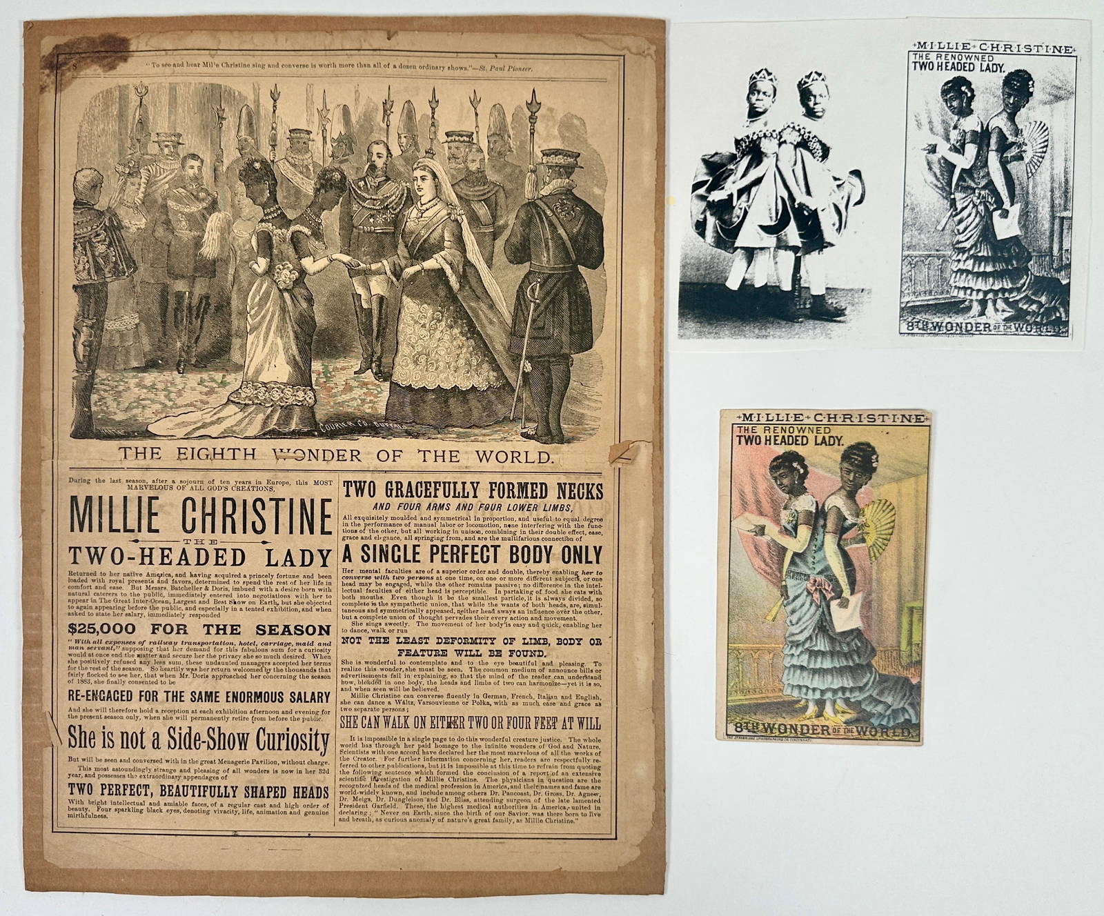 Millie Christine Memorabilia Auction