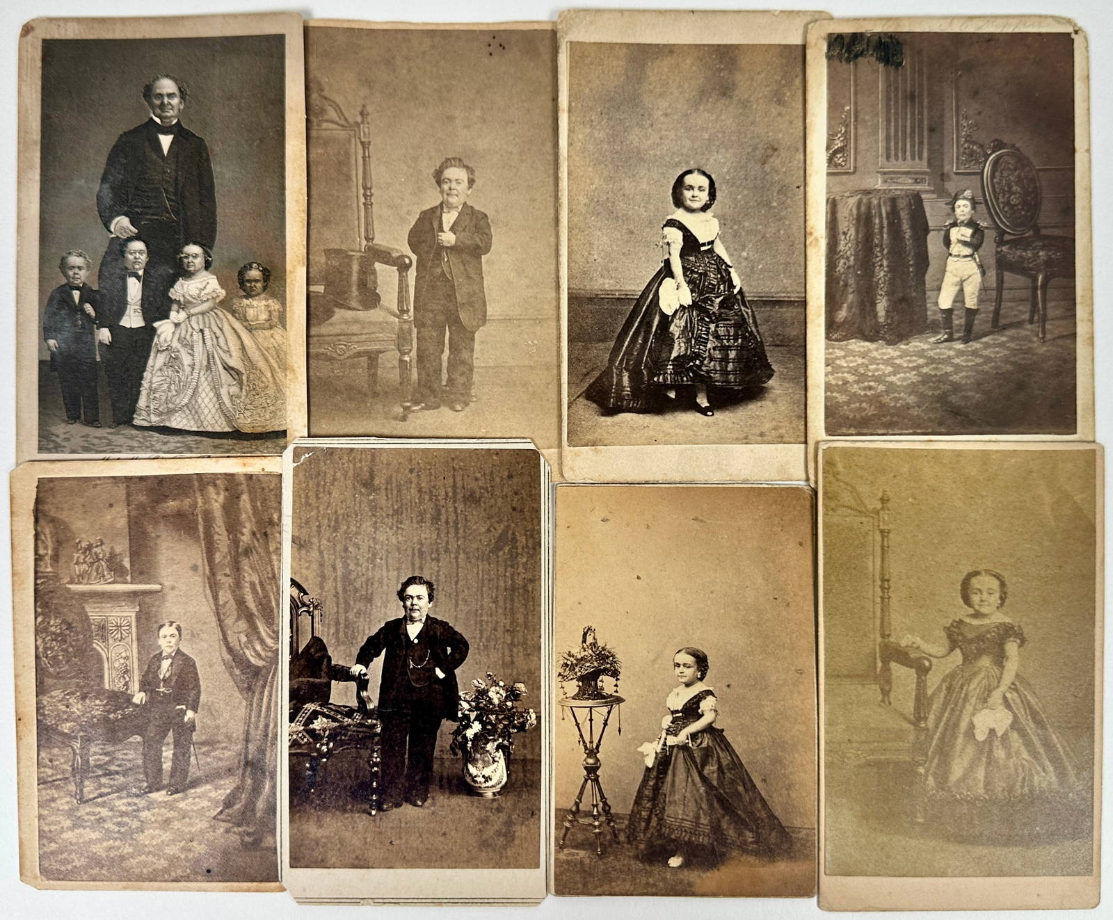 Gen. Tom Thumb - P.t. Barnum Cabinet Cards Auction