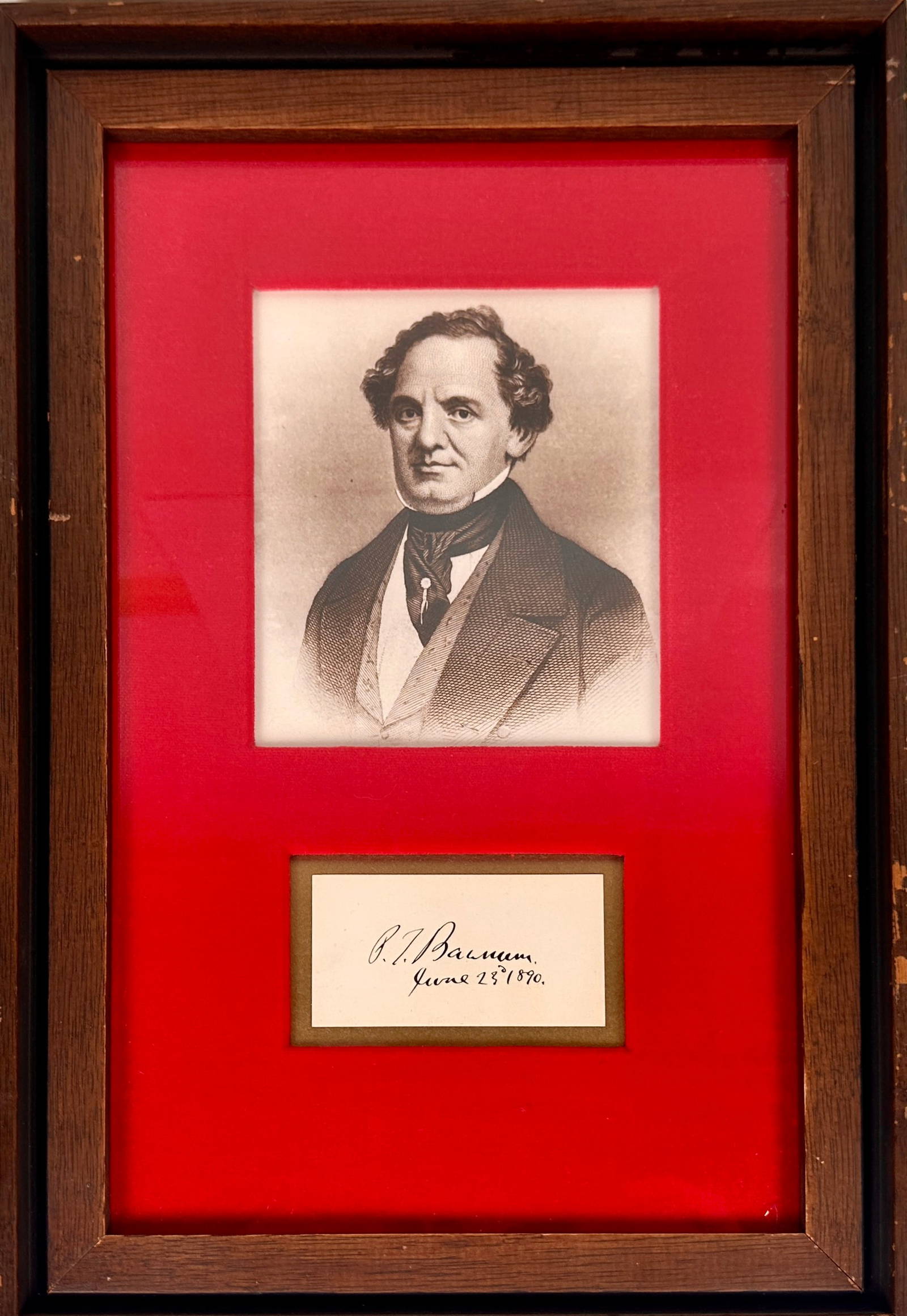 P.t. Barnum Autograph Auction