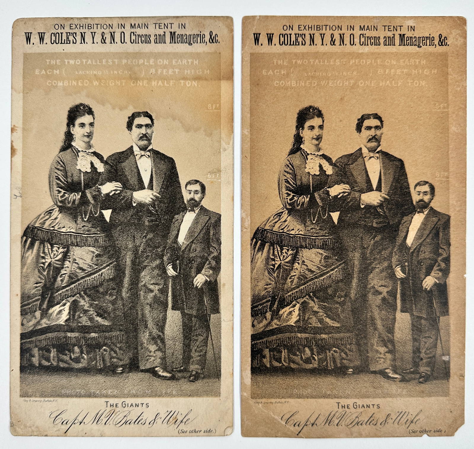 W.w. Coles Circus - The Bates Giants - Jun 21, 2025 | Freedom Auction ...