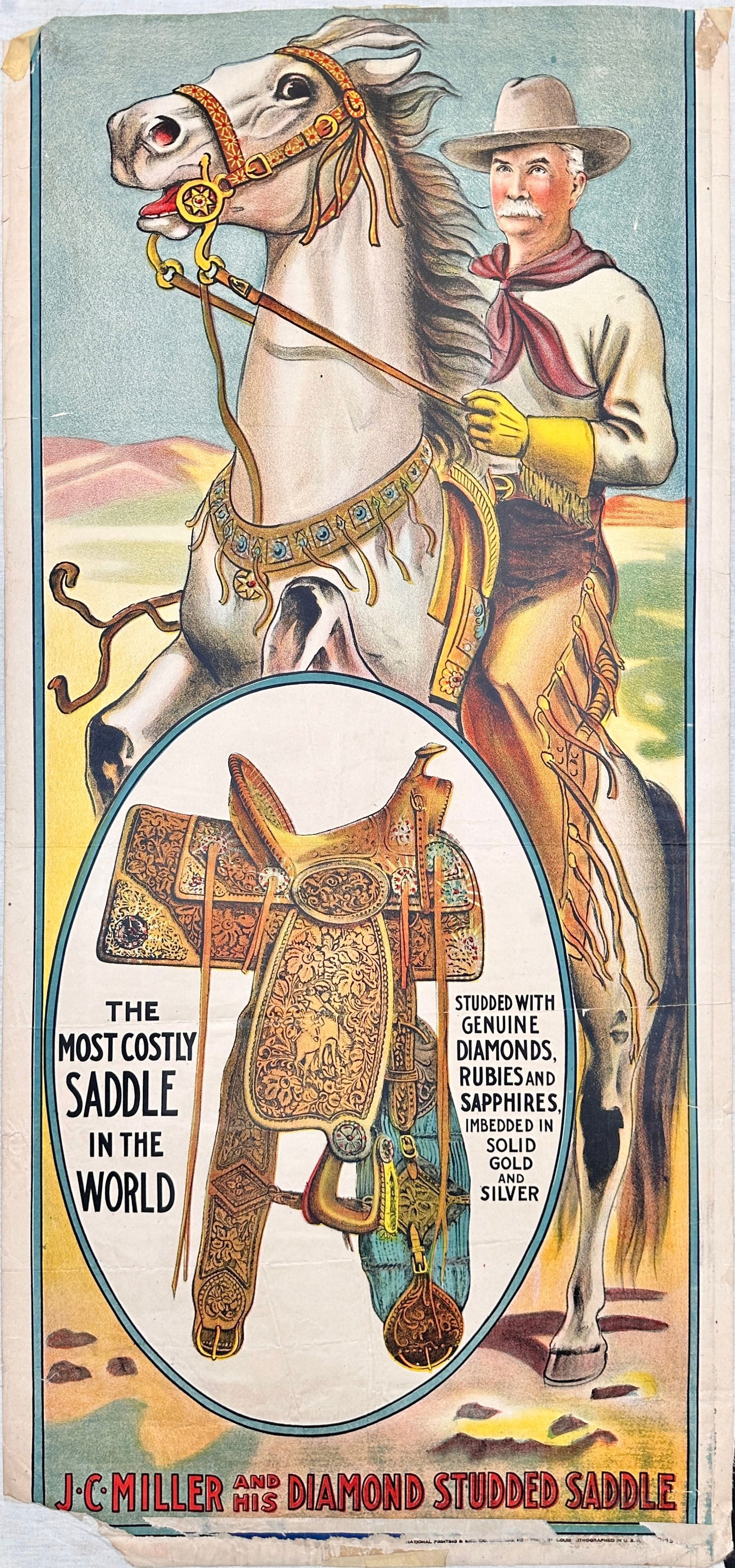 Miller Bros. 101 Ranch Real Wild West Poster Auction