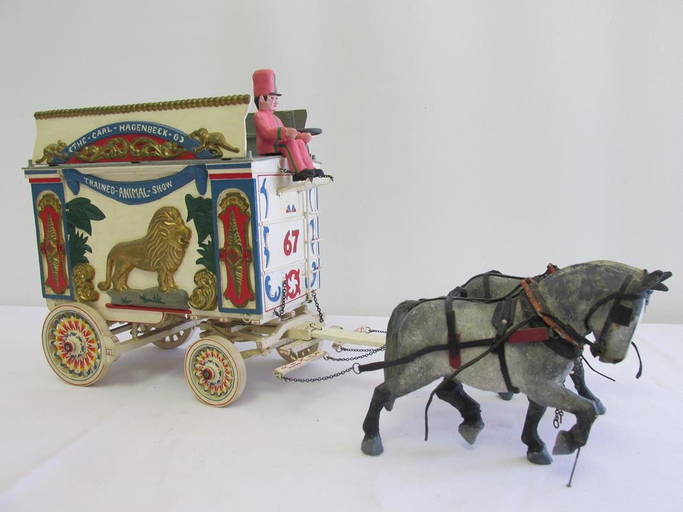 Robert Macdougall 1/2" Scale Hagenbeck Circus Wagon