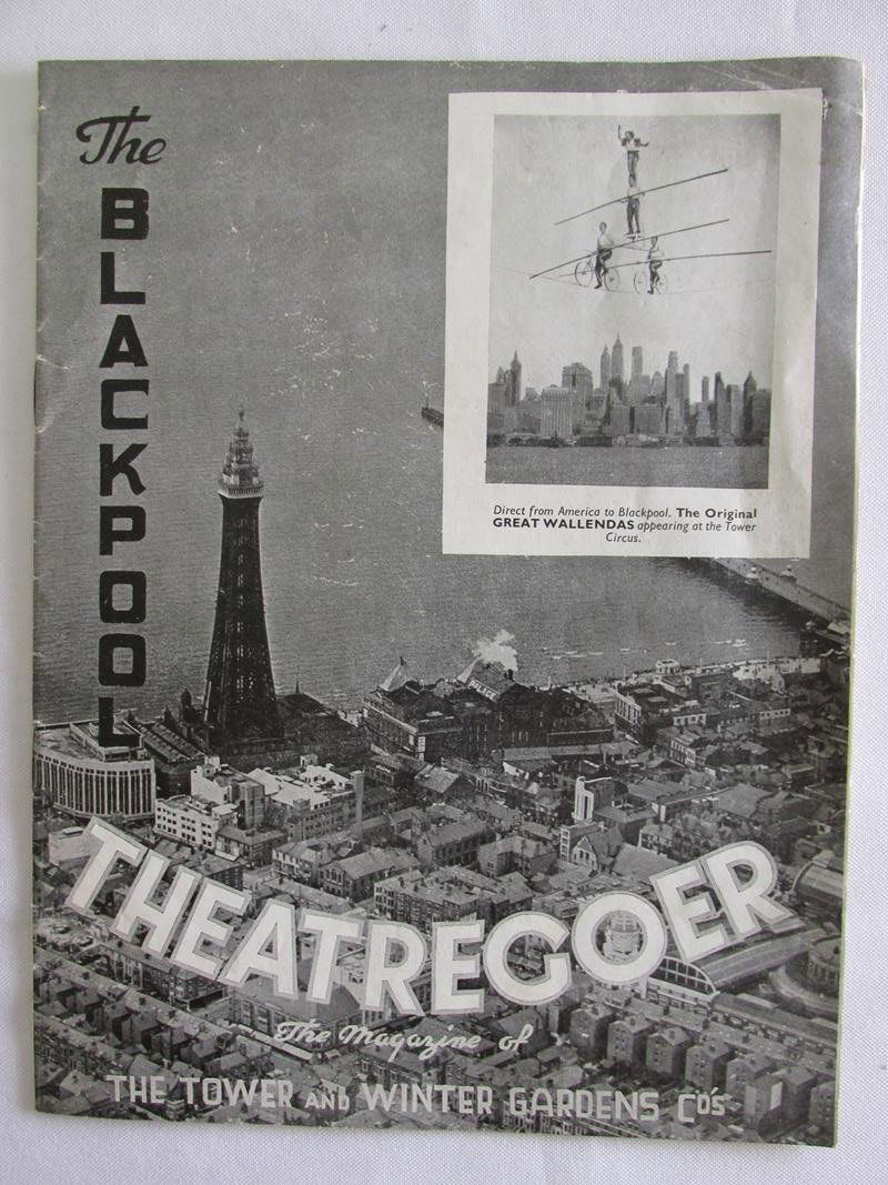 1939 Blackpool "theatregoer" Magazine