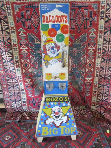 Vend Rite Bozo The Clown Balloon Vending Machine