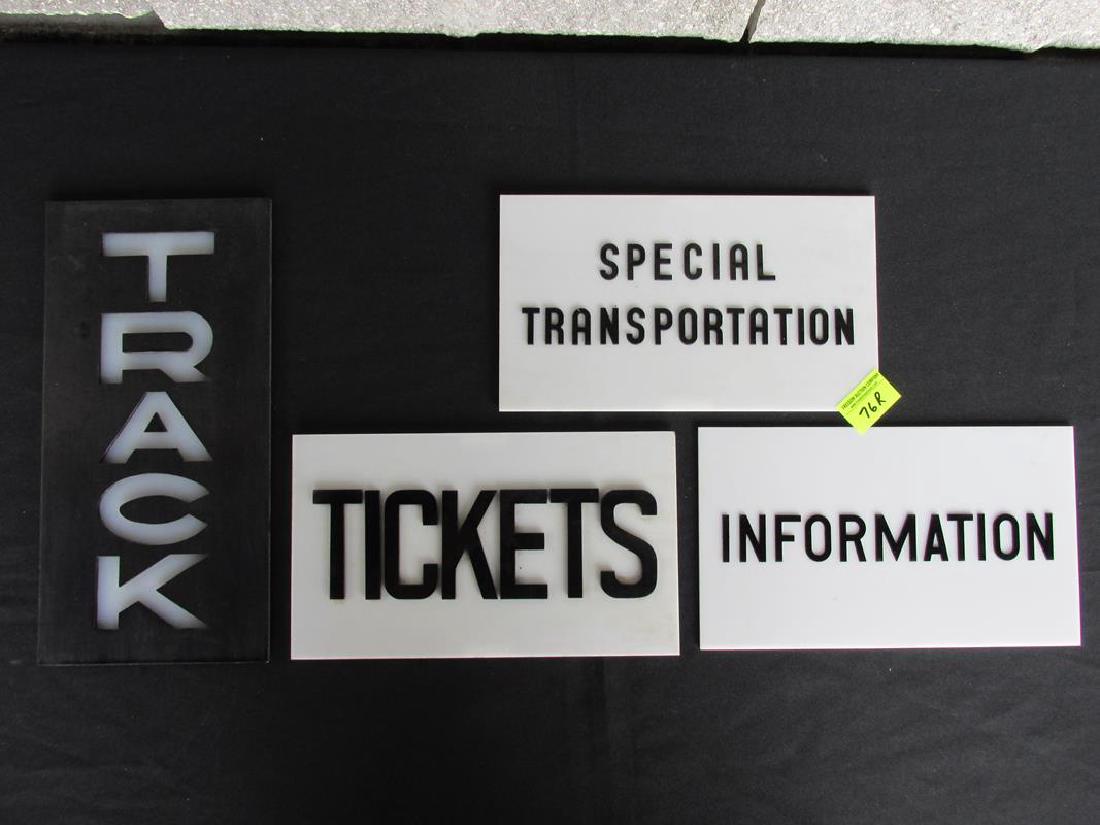 Depot Translucent Sign Panels