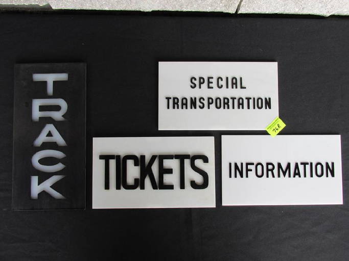 Depot Translucent Sign Panels