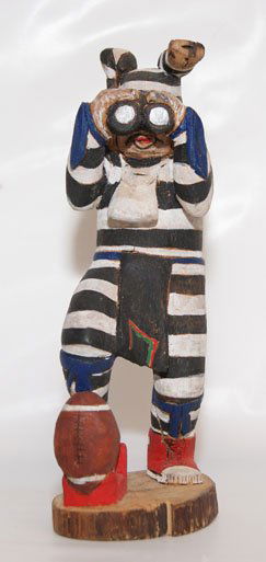 37: HOPI TEWA CLOWN KACHINA