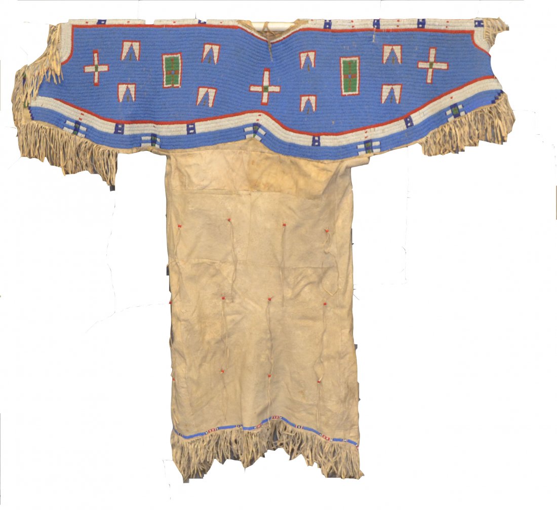 LAKOTA SIOUX DRESS - Aug 11, 2014 | R. G. Munn Auction LLC in NM