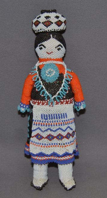 ZUNI BEADED DOLL