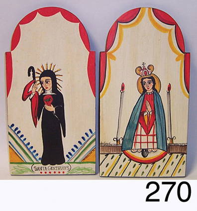 Two New Mexican Retablos