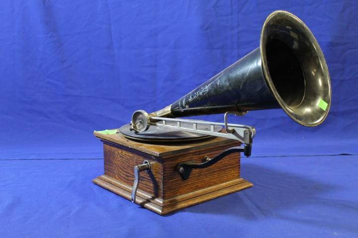 Early Standard Talking Machine Style X Phonograph And