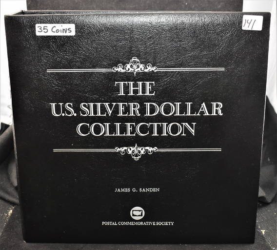 U.s. Silver Dollar Collection With 1st Day Covers