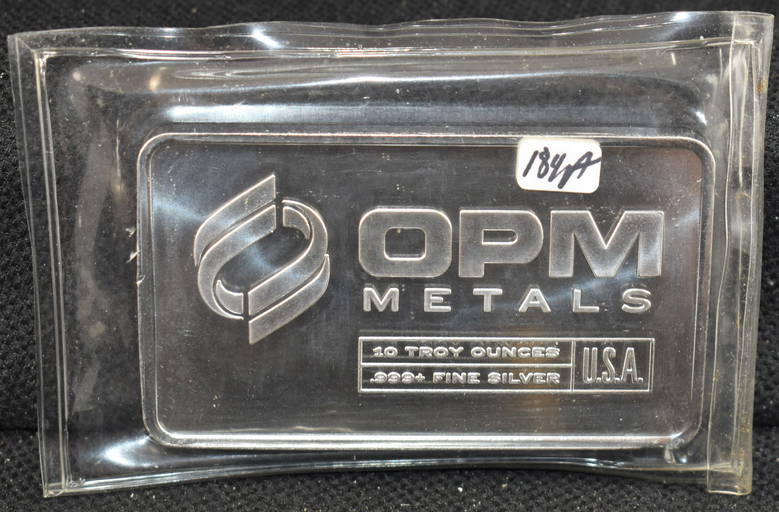 Opm Metals 10 Troy Oz 999 Fine Silver Ingot