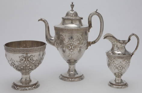 Coin Silver Coffee Pot