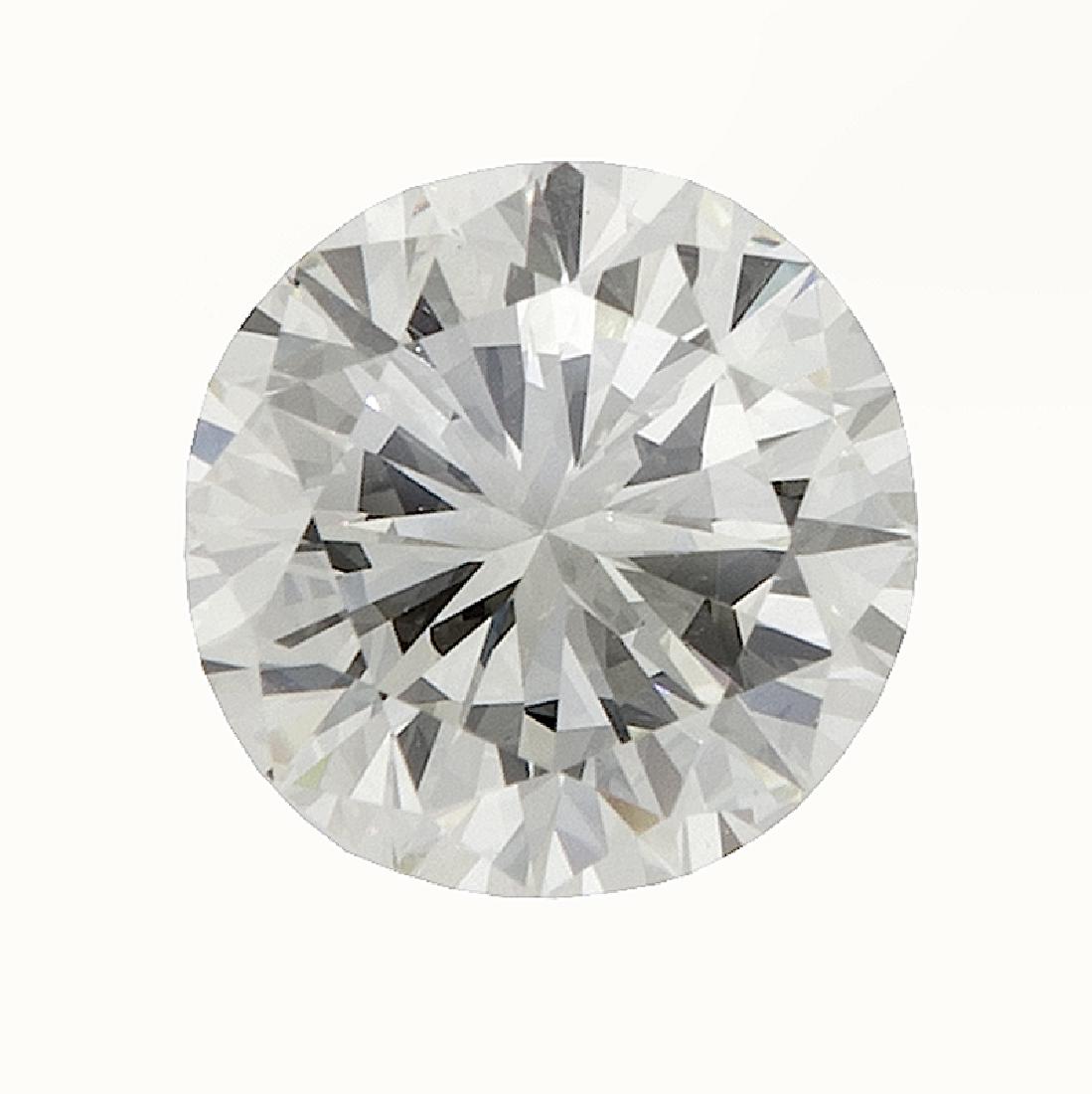 4.01 ct. (GIA) round brilliant cut diamond,