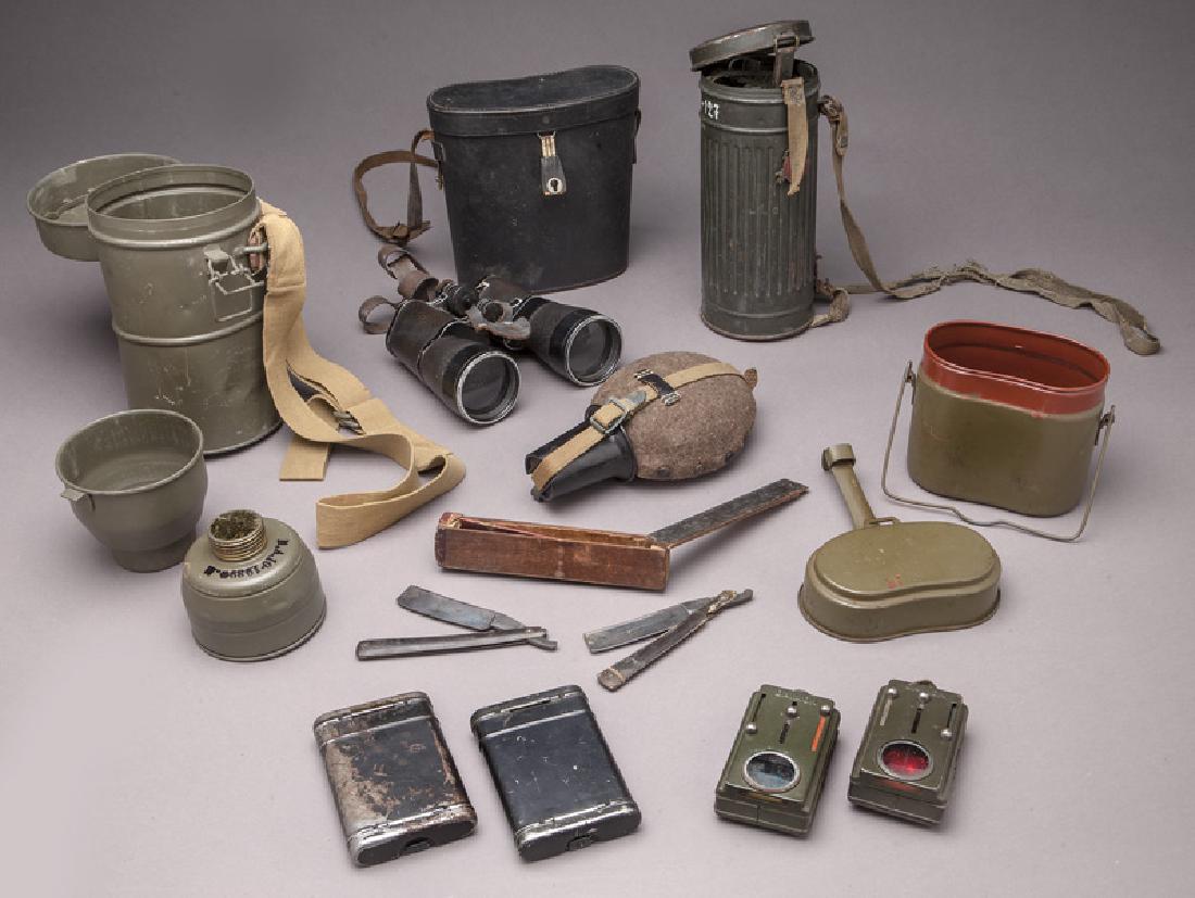 Group Of Wwii German Field Equipment,
