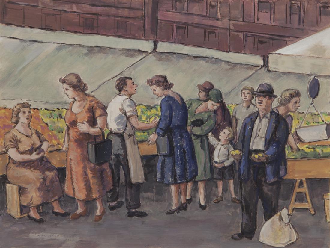 Max Arthur Cohn "Outdoor Market"