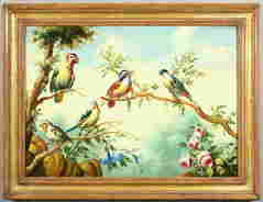 Ira Monte (1918-, Spain), "Birds in Swamp," late 20th - Nov 14, 2021 ...