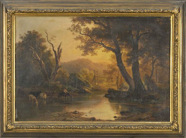 93: Paul Weber oil painting on board - Sep 10, 2008 | Dallas Auction ...