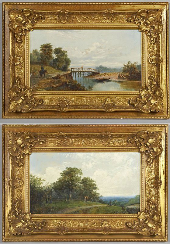 271: Pr. Henry M. Cooper oil paintings on canvas