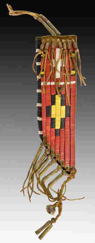 189: Native American Plains Indian quill work sheath - Jan 14, 2009 ...