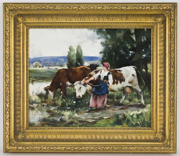 25: Russian oil painting on canvas,
