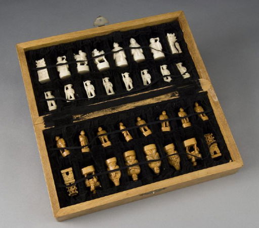21: Japanese carved ivory chess set. (International shi - Dec 09, 2009 ...