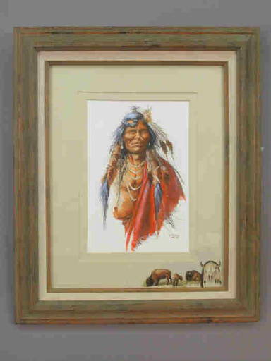 Signed Thomason 1988 (lr) Watercolor