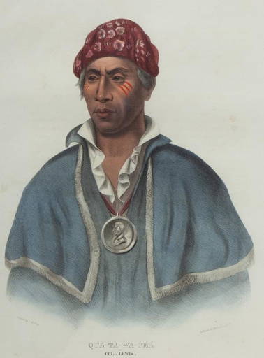 McKenney & Hall Native American portrait, (#0047) on Sep 21, 2022 ...