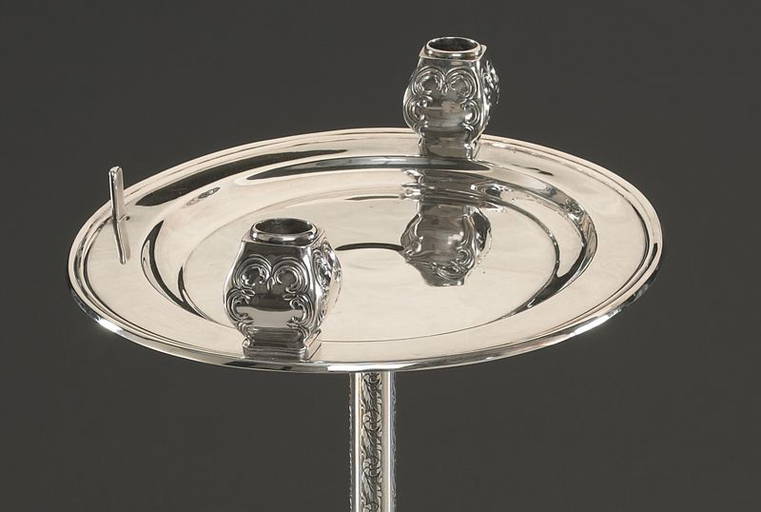 Tiffany And Co. Silver Plate Card Receiving Tray