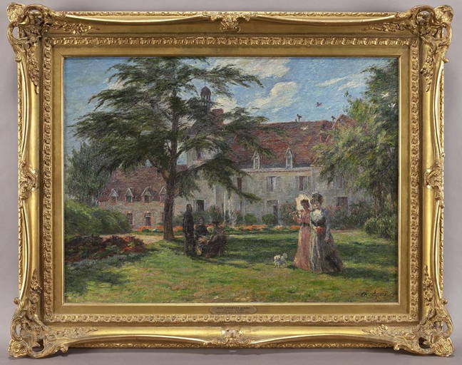 Charles Jean Agard, "apres Midi Dans Le Jardin"