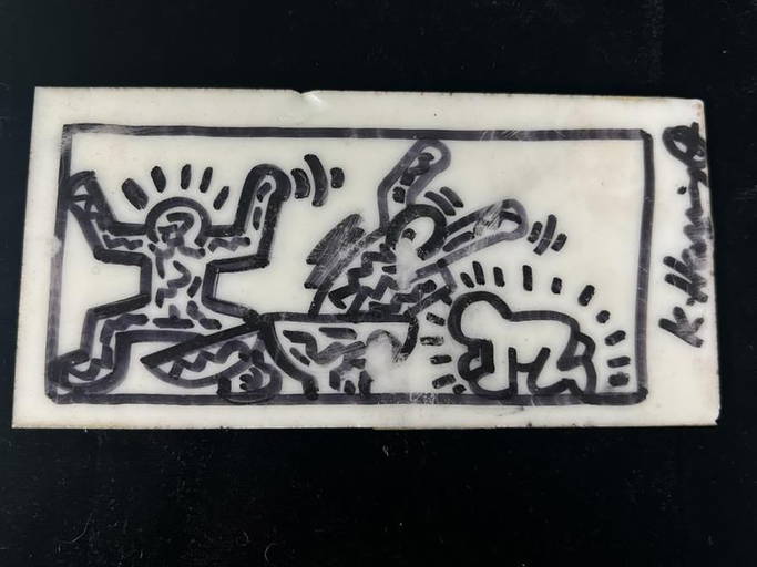 Keith Haring Nyc Subway Tile