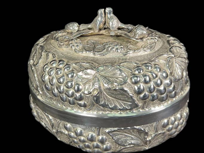 Vintage Turkish Sterling Box