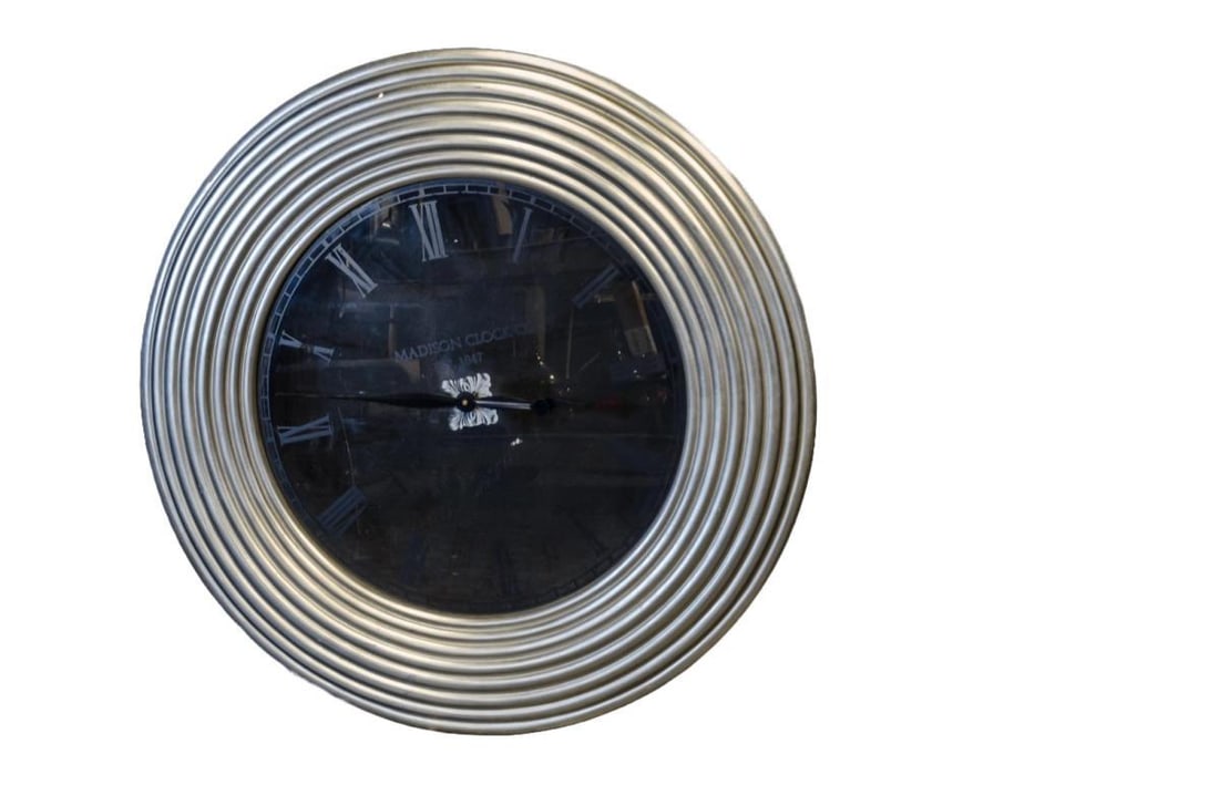 Decorative Clock: Madison Clock Company Auction